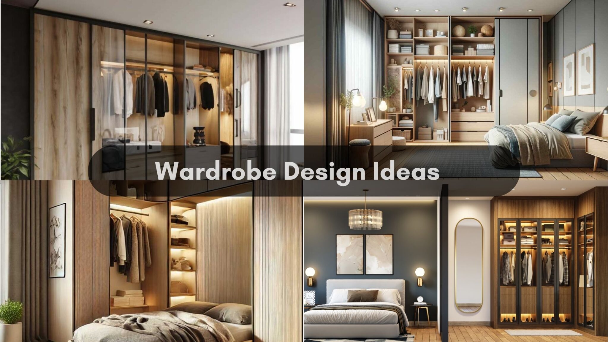 Modern & Stylish Wardrobe Design Ideas For Bedroom