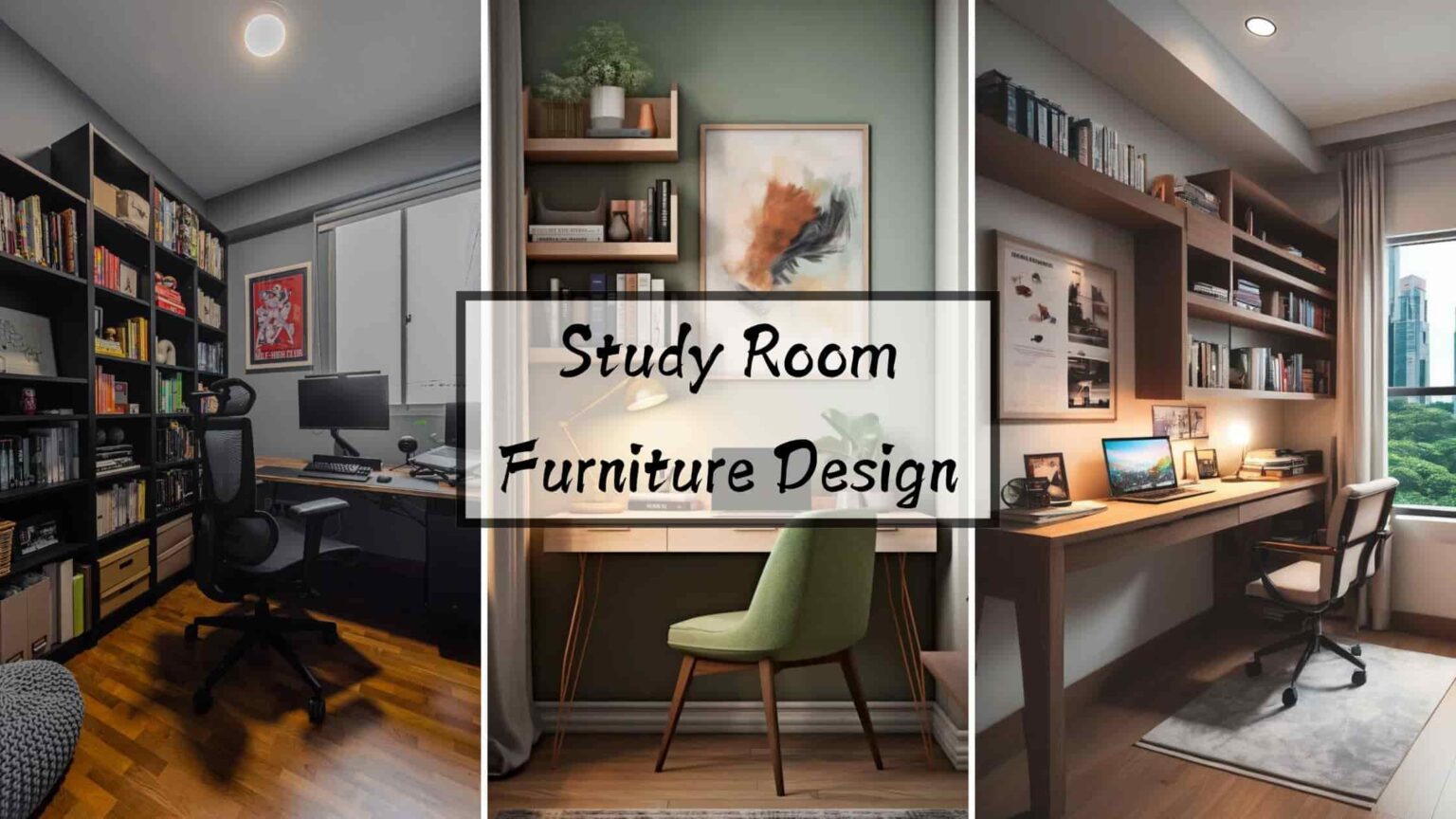 Top 10 Study Room Furniture Design Trends to Try for Comfort