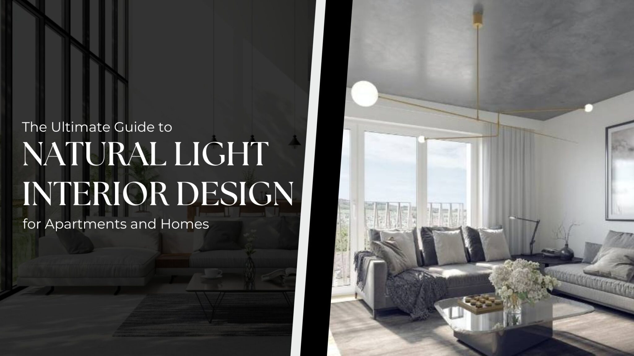 Natural Light Interior Design for Modern Homes & Apartments