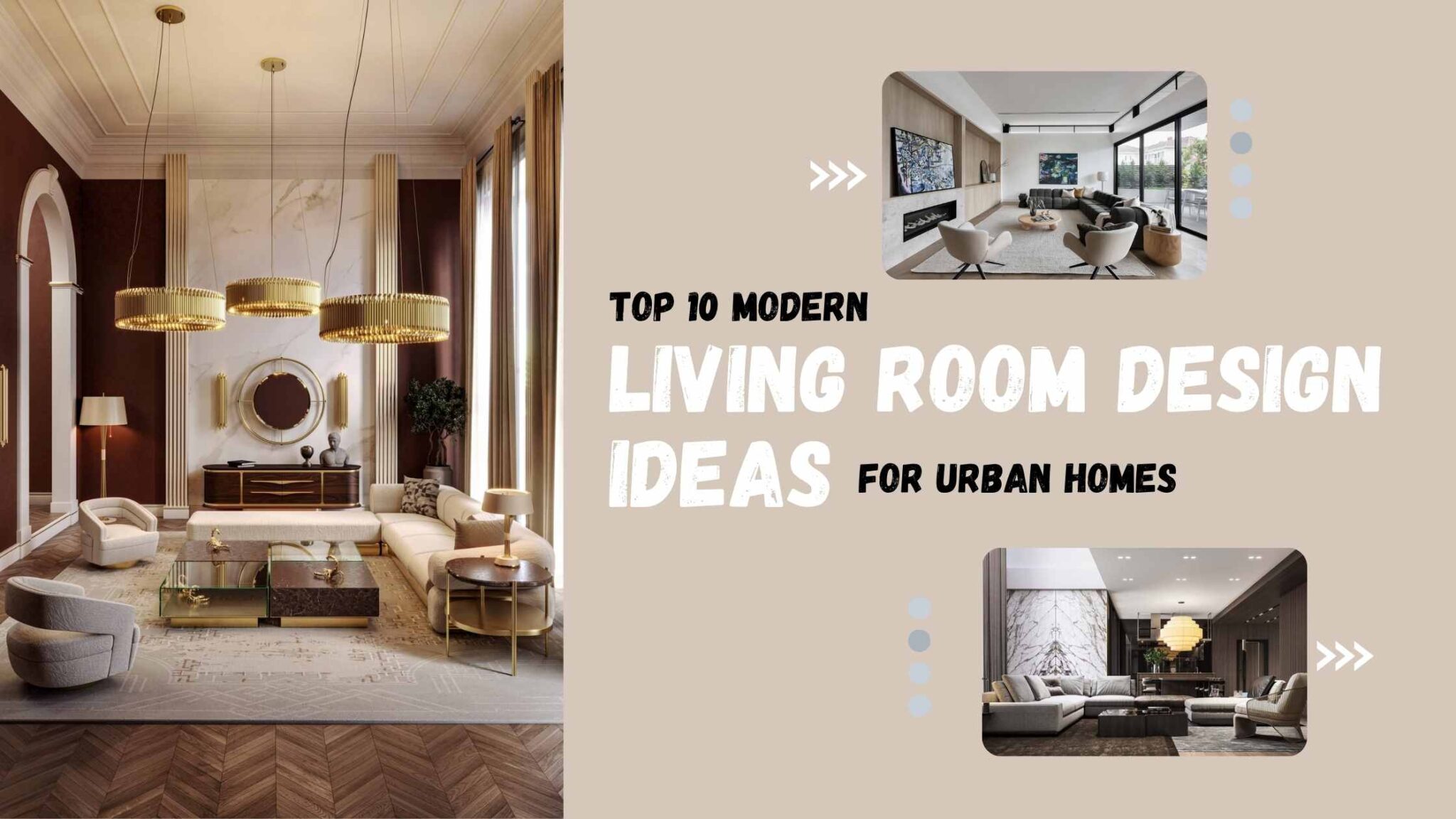 Best Modern Living Room Design Ideas for Stylish Urban Homes